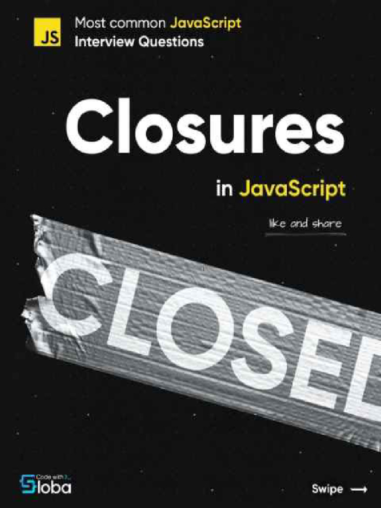 Closures in Javascript | PDF