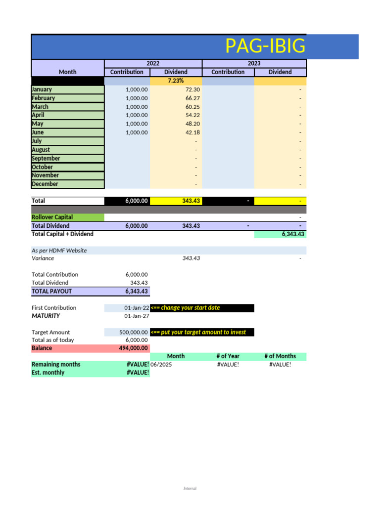 Pag-Ibig Fund Mp2 Calculator | PDF | Corporations | Private Sector