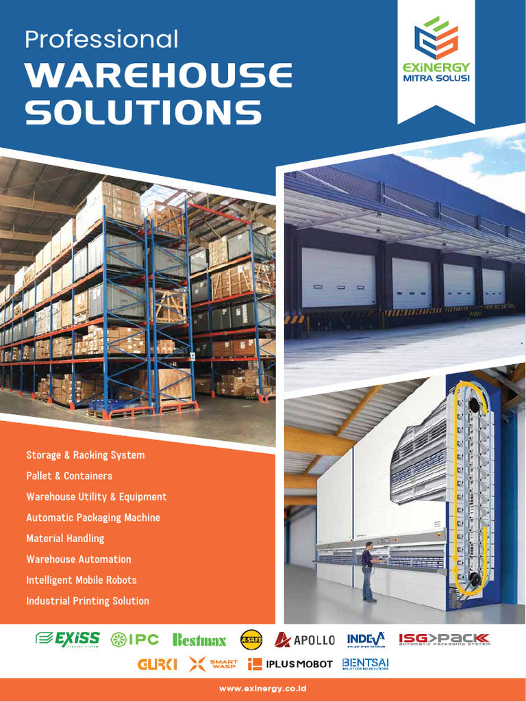 Brosur Warehouse Solution | PDF | Industrial Processes | Manufactured Goods