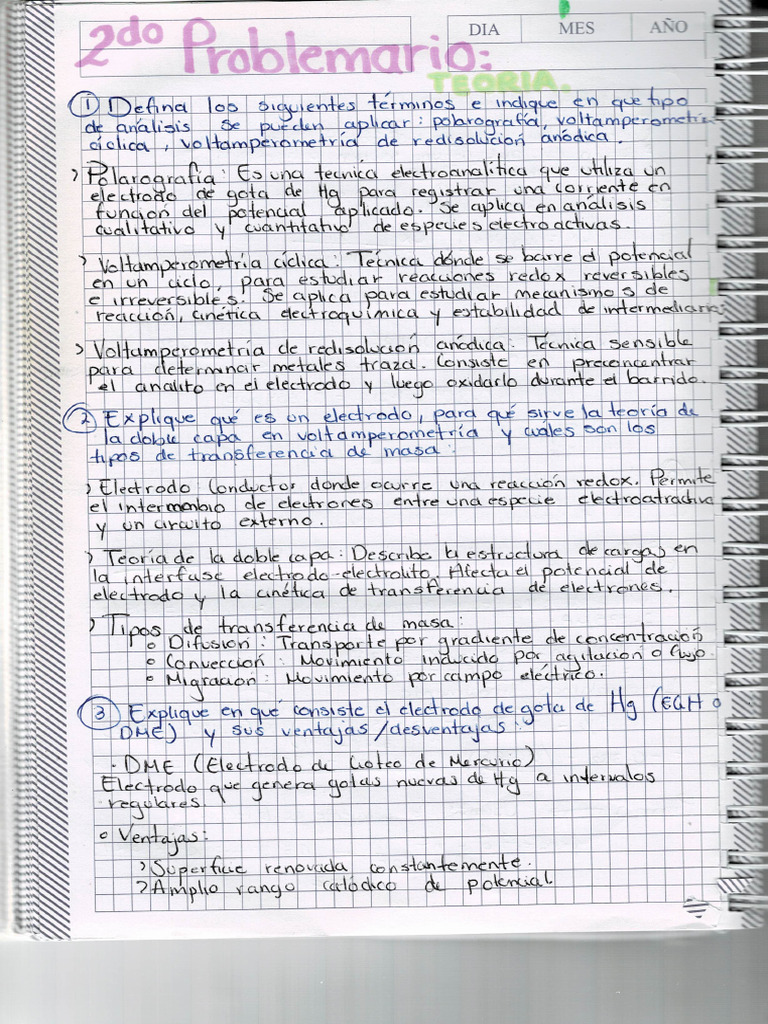 Problemario 2º | PDF