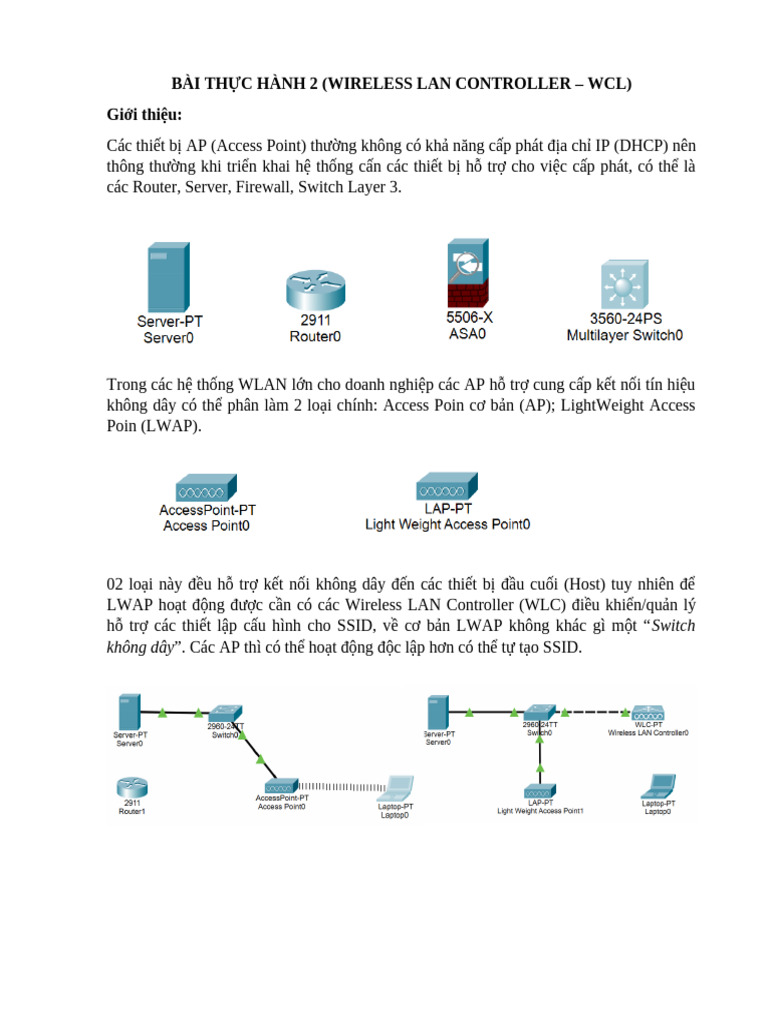 Bài TH2 (WLC) | PDF