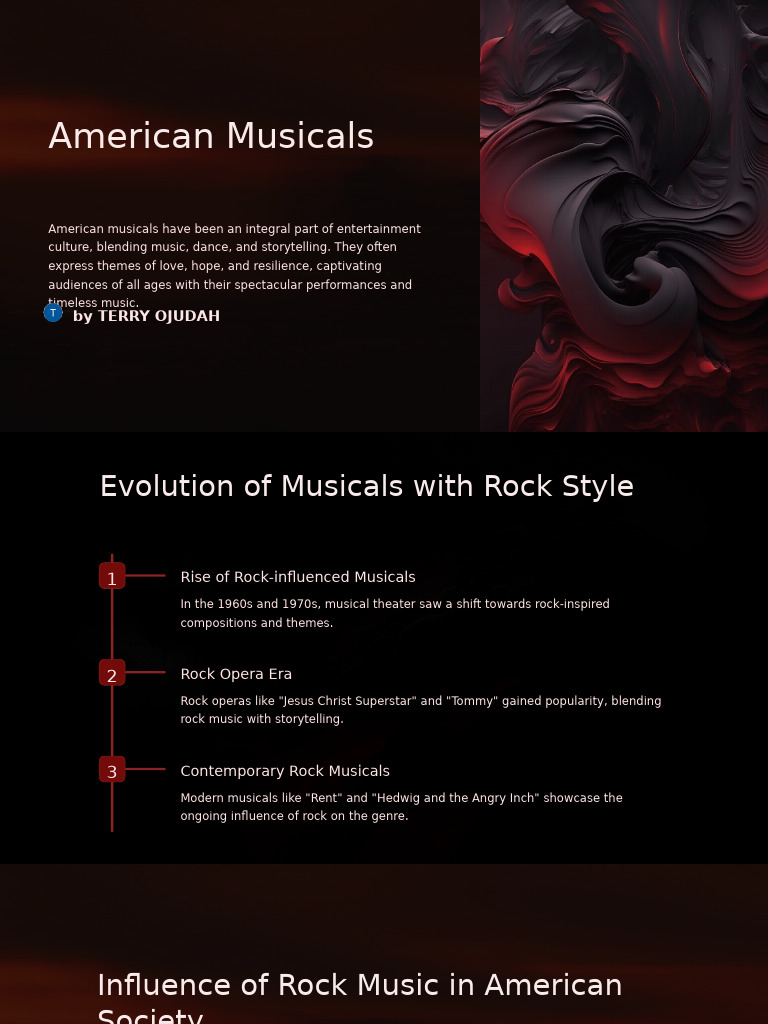 American Musicals | PDF | Rock Music | Musical Theatre