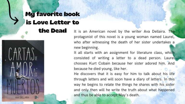 My Favorite Book Is Love Letter To The Dead | PDF