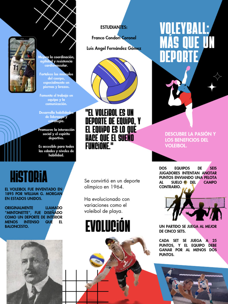 Triptico VOLEYBALL | PDF