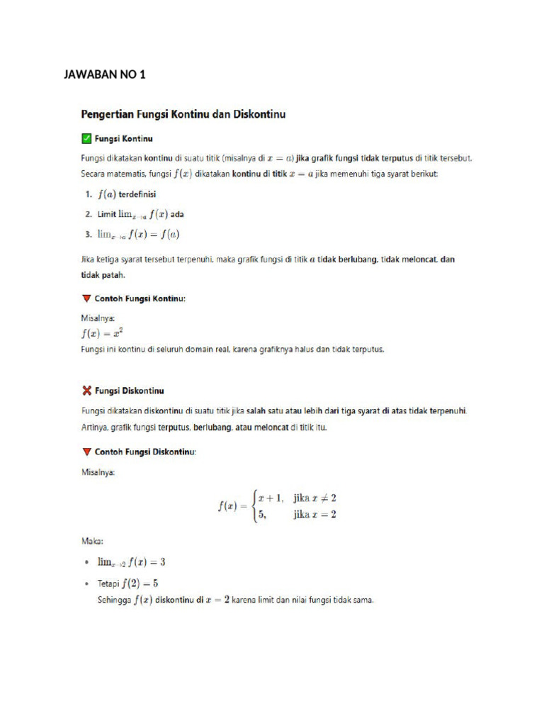 Tugas 3 Matematika Eko | PDF