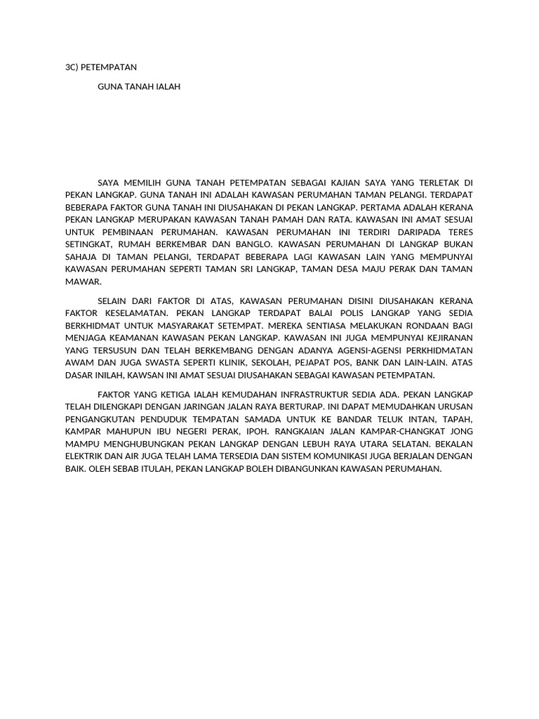 Geo Guna Tanah 2018 Perumahan | PDF