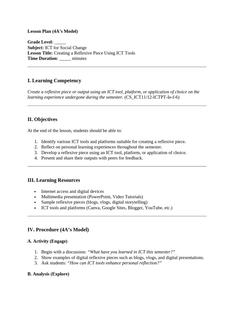 Dlp Etech Module 20 Pdf Educational Technology Learning