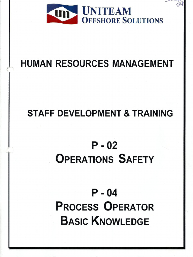 Process Operator Basic Knowledge (A) | PDF