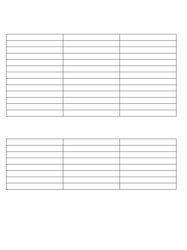 Gender Nouns Chart Instructions | PDF