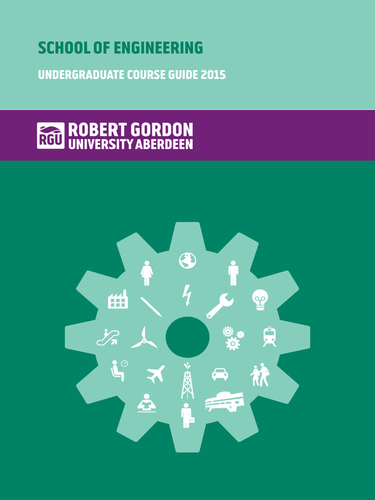 RGU Engineering Undergraduate Course Guide | PDF | Mechanical ...