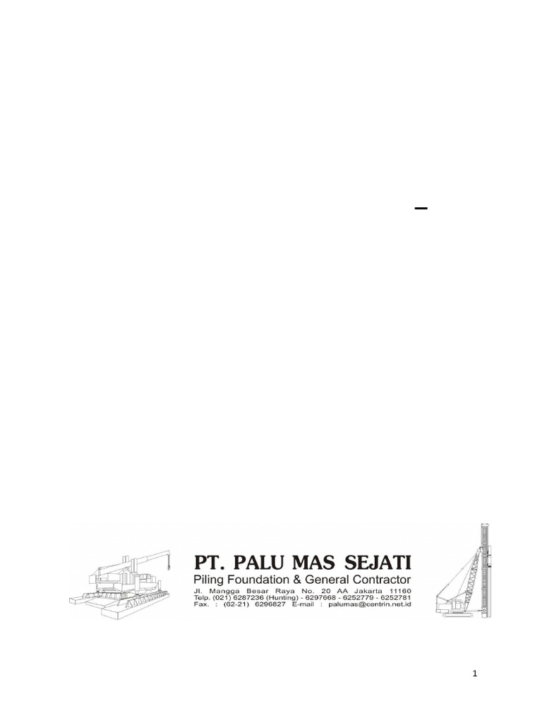 Metode Kerja Pancang - Kps | PDF