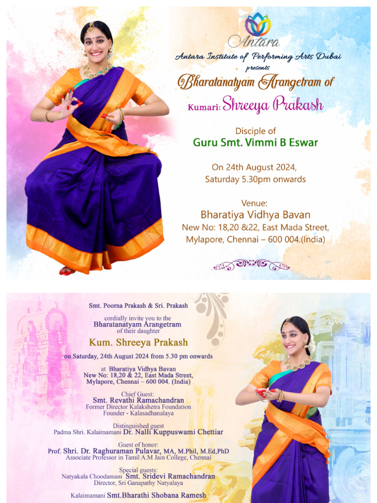 Shreeya Prakash Dance | PDF