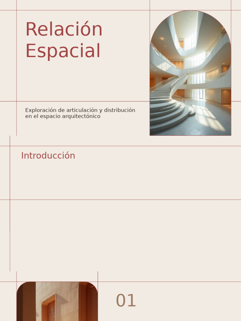 Relaciones Espaciales en Arquitectura | PDF | Diseño | Experiencia