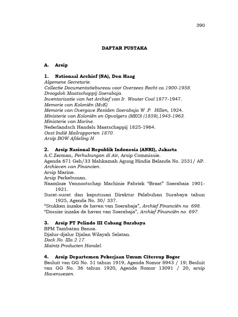 Adoc - Pub Daftar Pustaka A Arsip | PDF