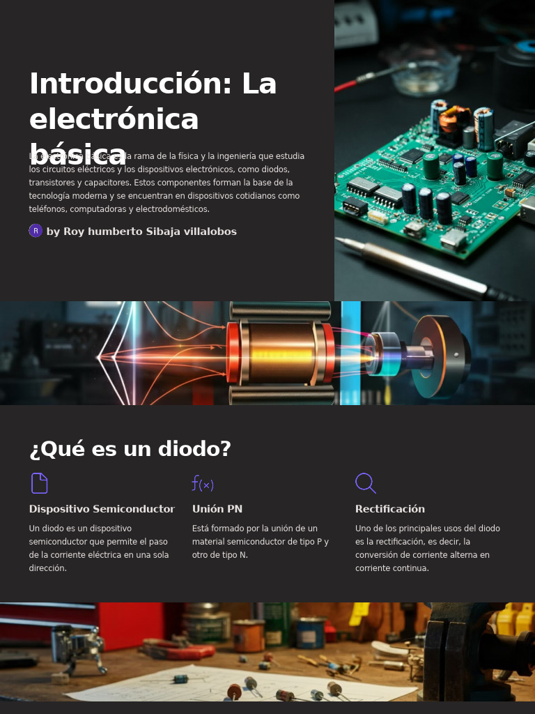Introduccion La Electronica Basica | PDF | Transistor | Electrónica