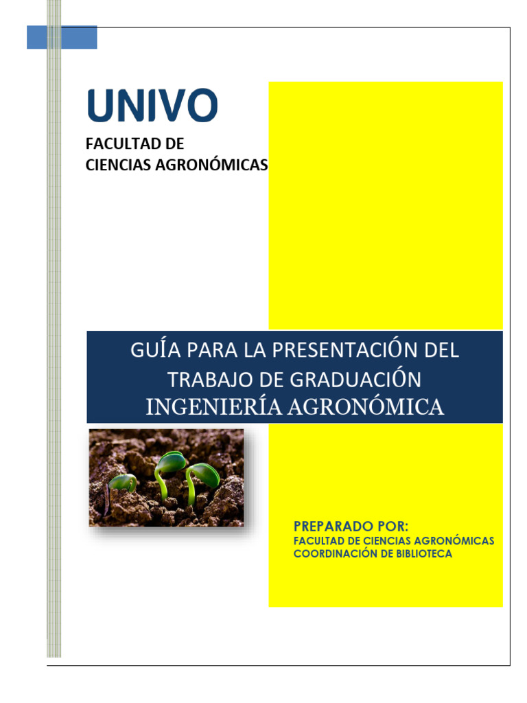 Guia para Agronomia - 2024 | PDF | Experimentar | Método científico