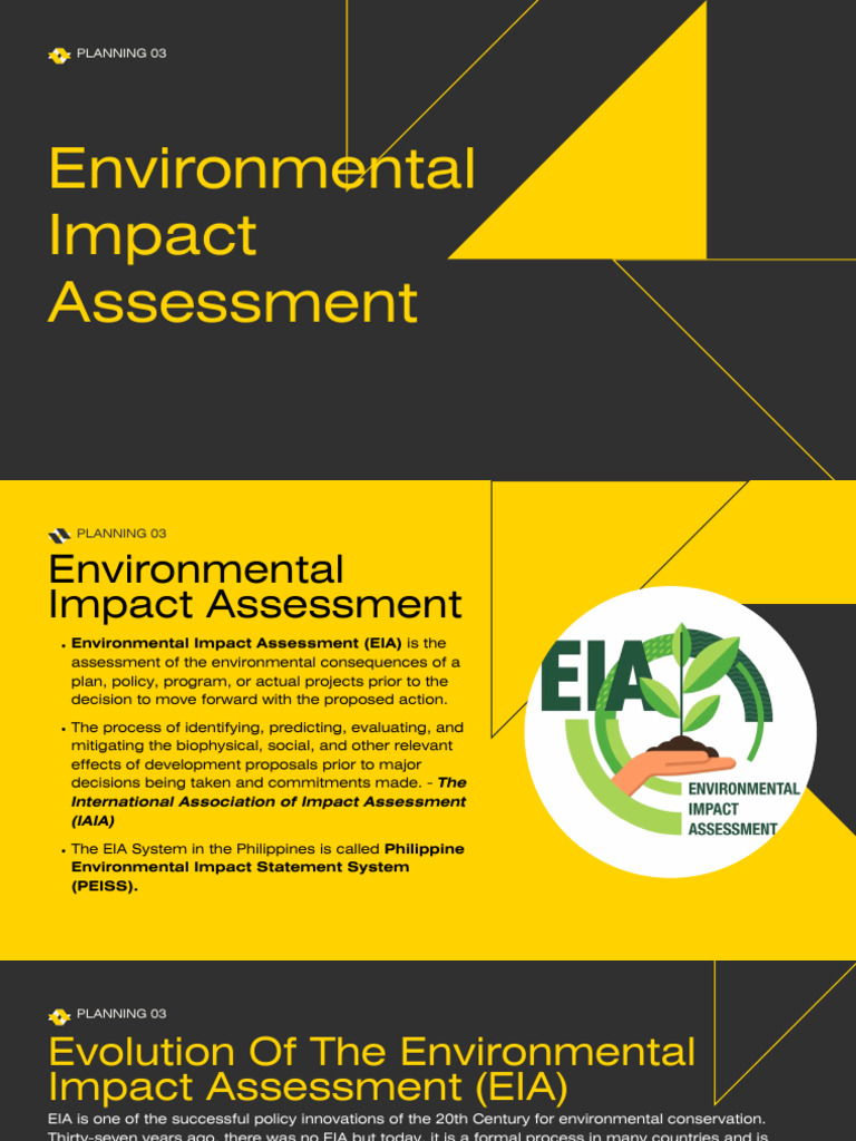 Environmental Impact Assessment | PDF | Environmental Impact Assessment ...