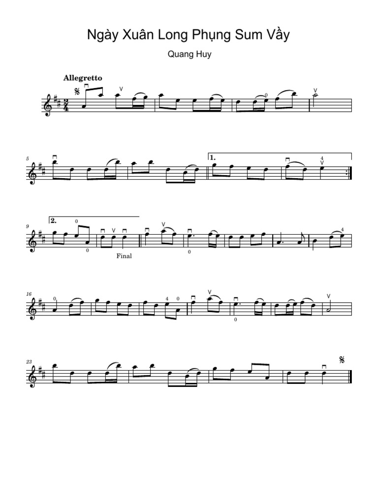 Ngay Xuan Long Phuong Xum Vay | PDF