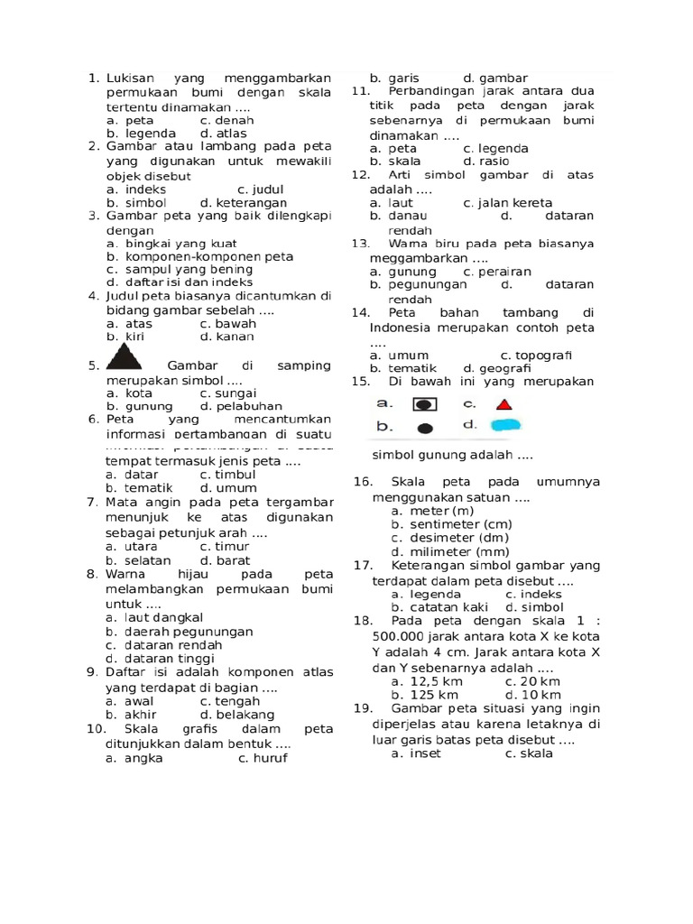 Soal Peta | PDF