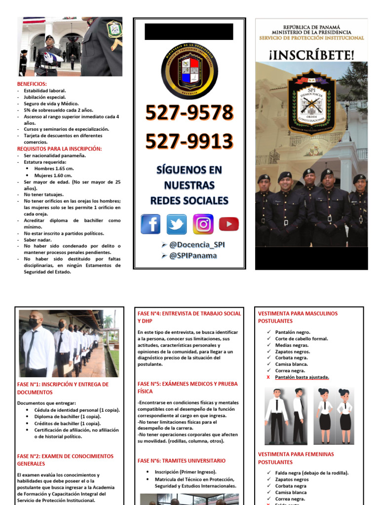 Triptico Modelo 1 | PDF