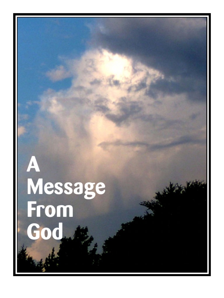A Message From God | PDF | Anger | Breathing