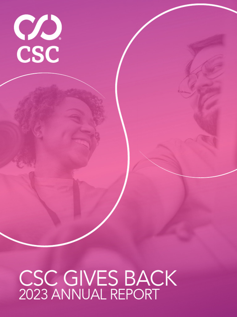 CSC-Gives-Back-Annual-Report-2023 Final | PDF | Philanthropy