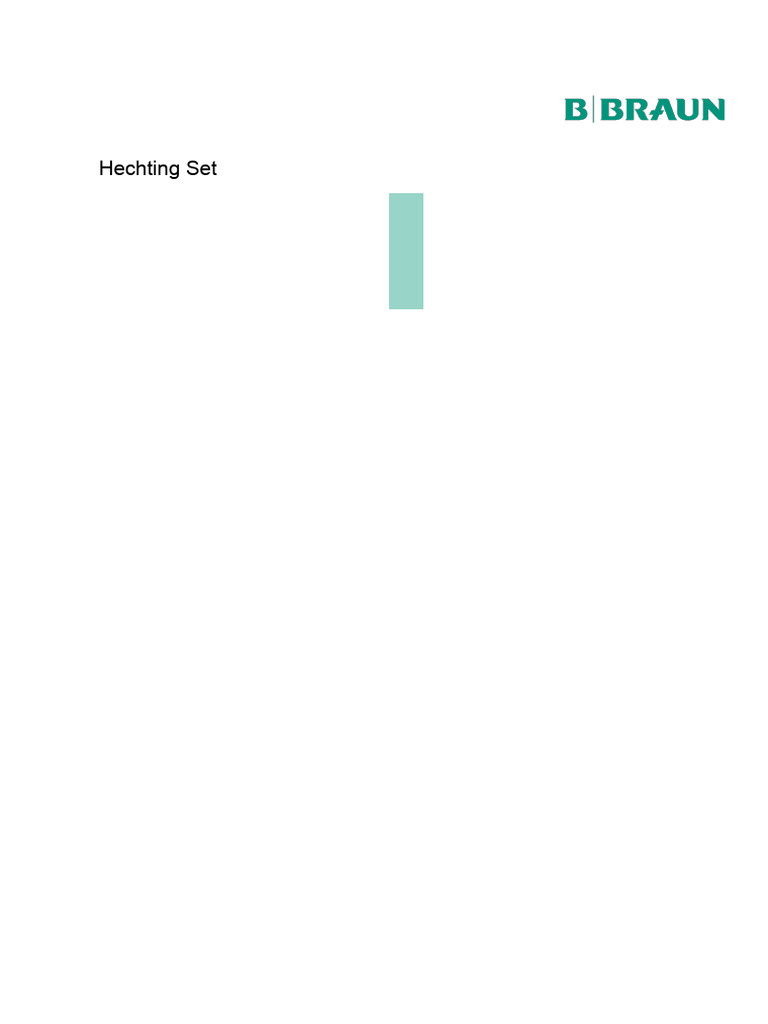 Hechting Set | PDF