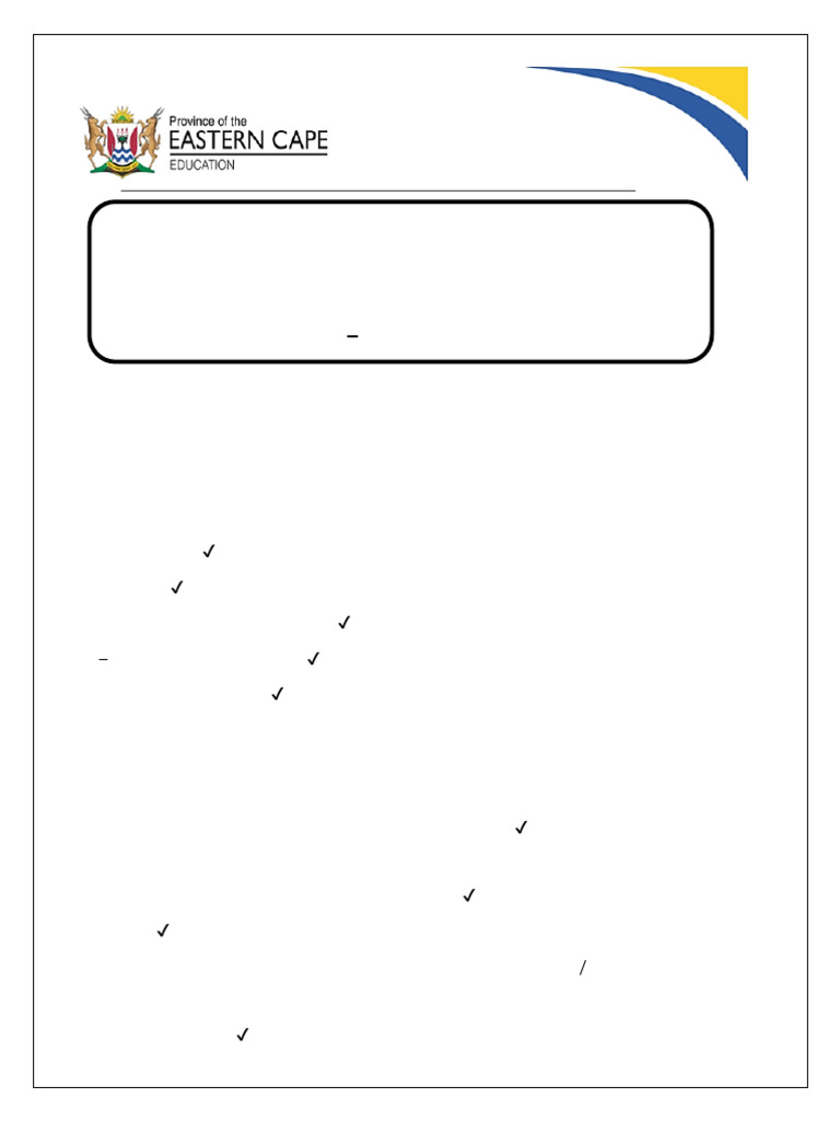 Grade 10 Life Sciences Assignment Term 2 Memorandum | PDF | Stoma | Leaf