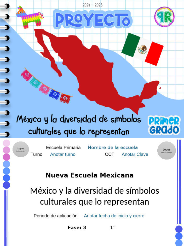 Proyecto sobre símbolos culturales en México | PDF | México | Aprendizaje