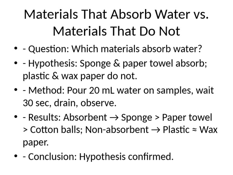 Science Fair One Slide | PDF