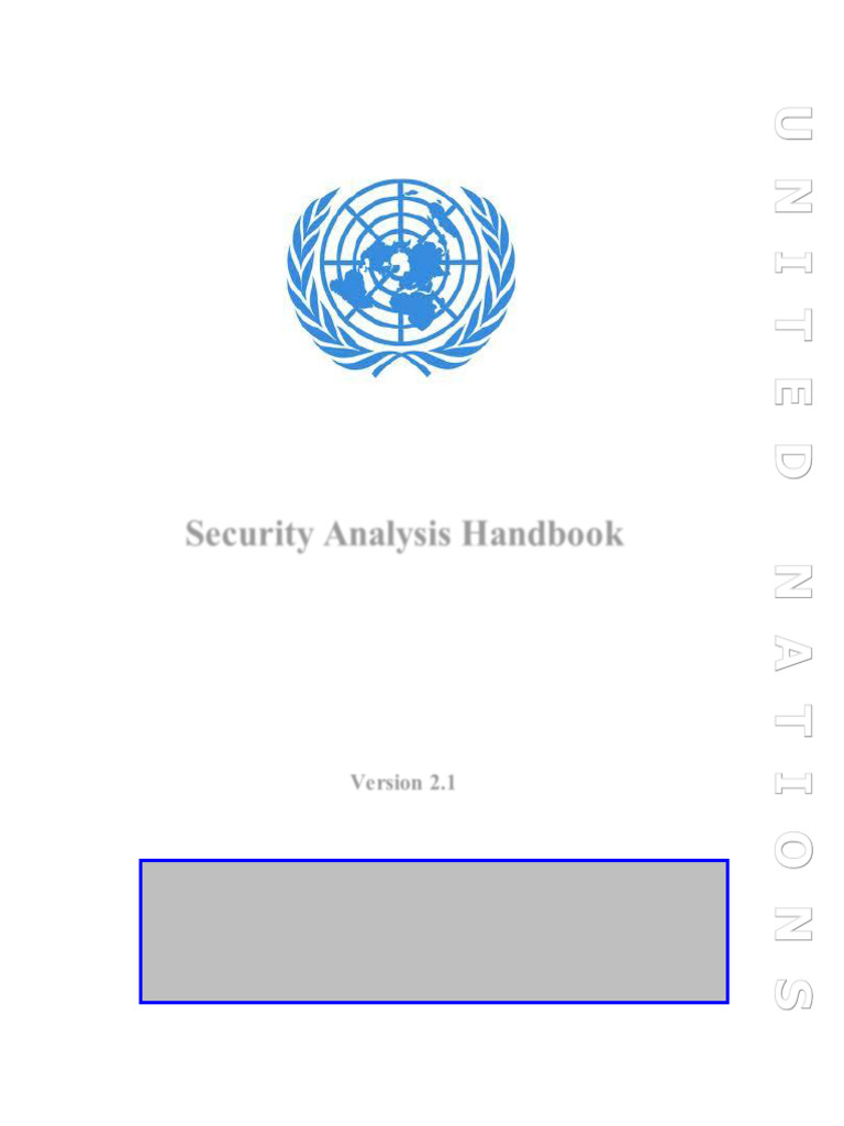 Security Analysis Handbook DSS TRS V2.1a 2016 | PDF | Analysis | Information