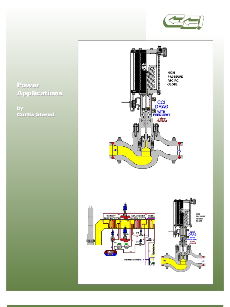 CCI Power Applications | PDF | Valve | Boiler
