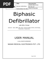 Defibrillator Checklist | PDF