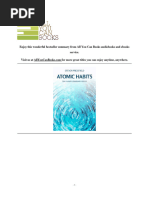 Atomic Habits Summary & Key Insights | PDF