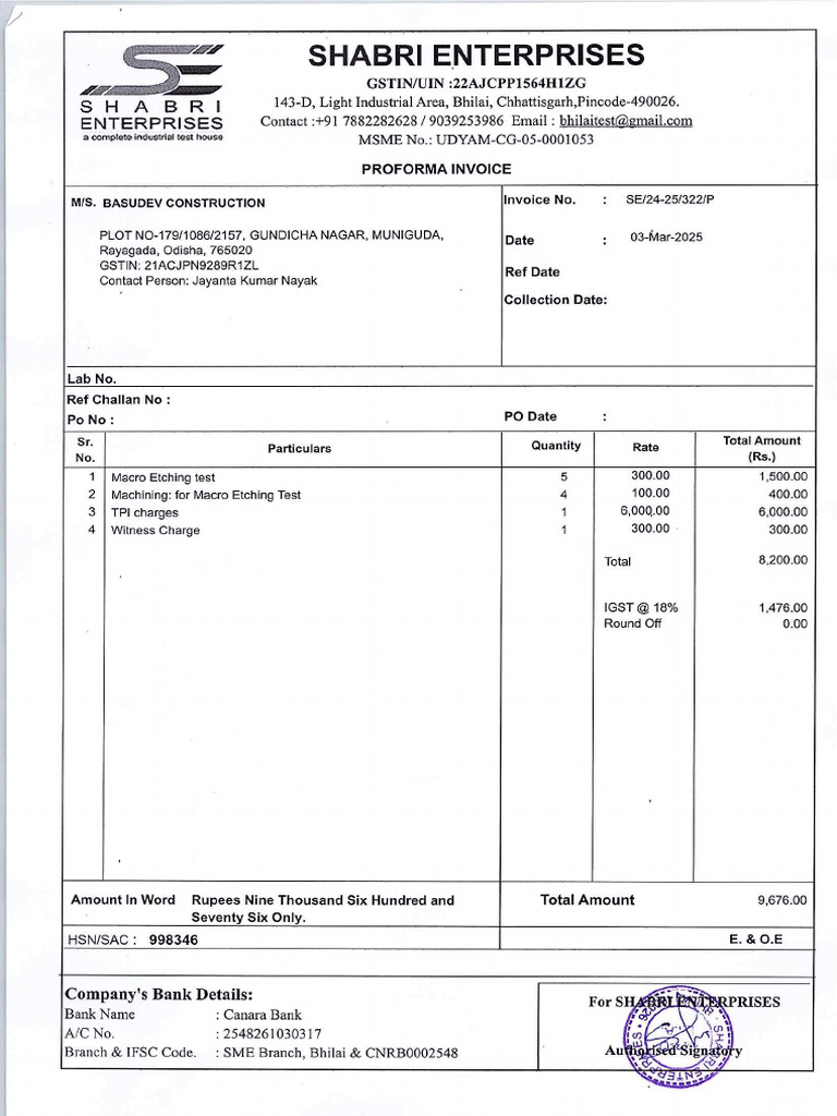 Basudev Construction | PDF