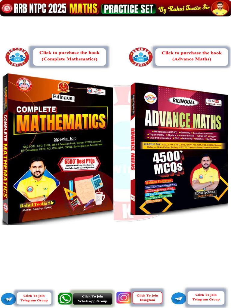 720 Questions Combine File For NTPC Math | PDF | Interest