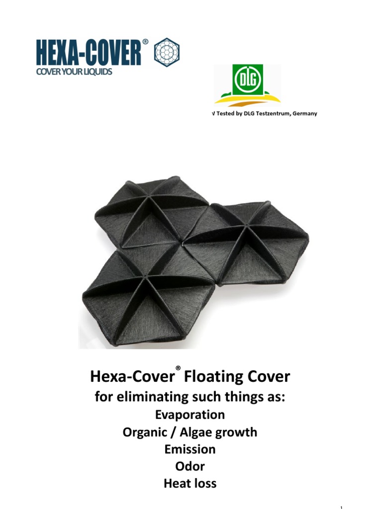 Hexa-Cover (R) Floating Cover Brochure Water Industry | PDF | Liquids ...