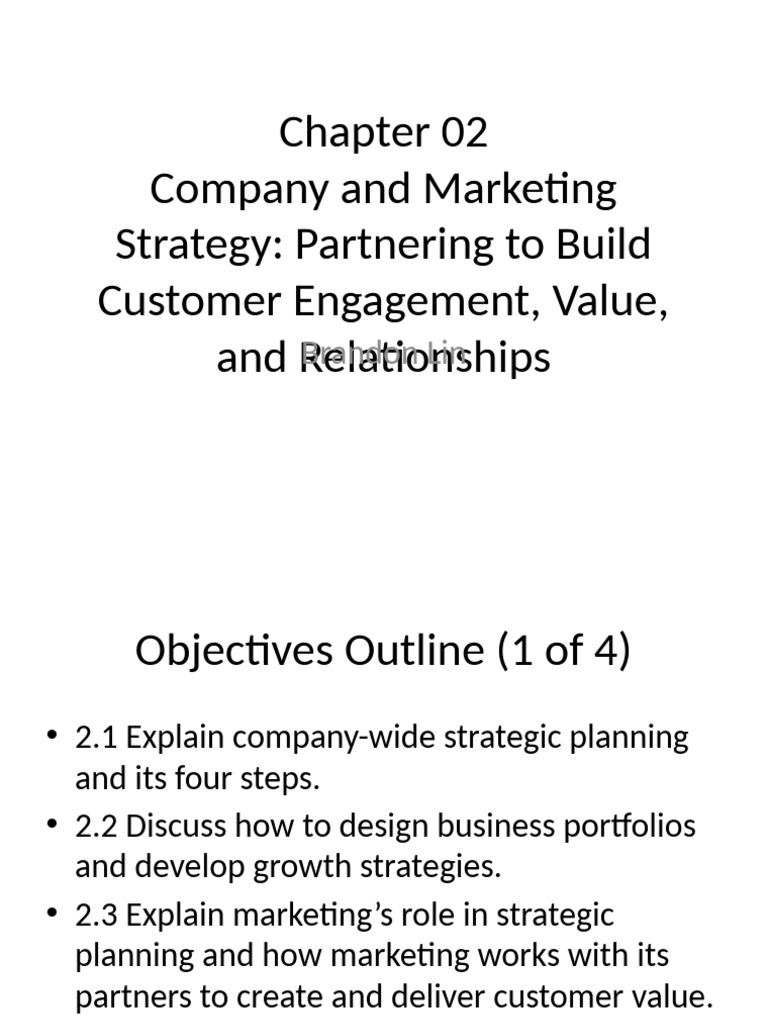 Chapter 02 Marketing Strategy Part1 | PDF