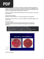 Prueba de Optoquina para Neumococos | PDF | Estreptococo | Microbiología