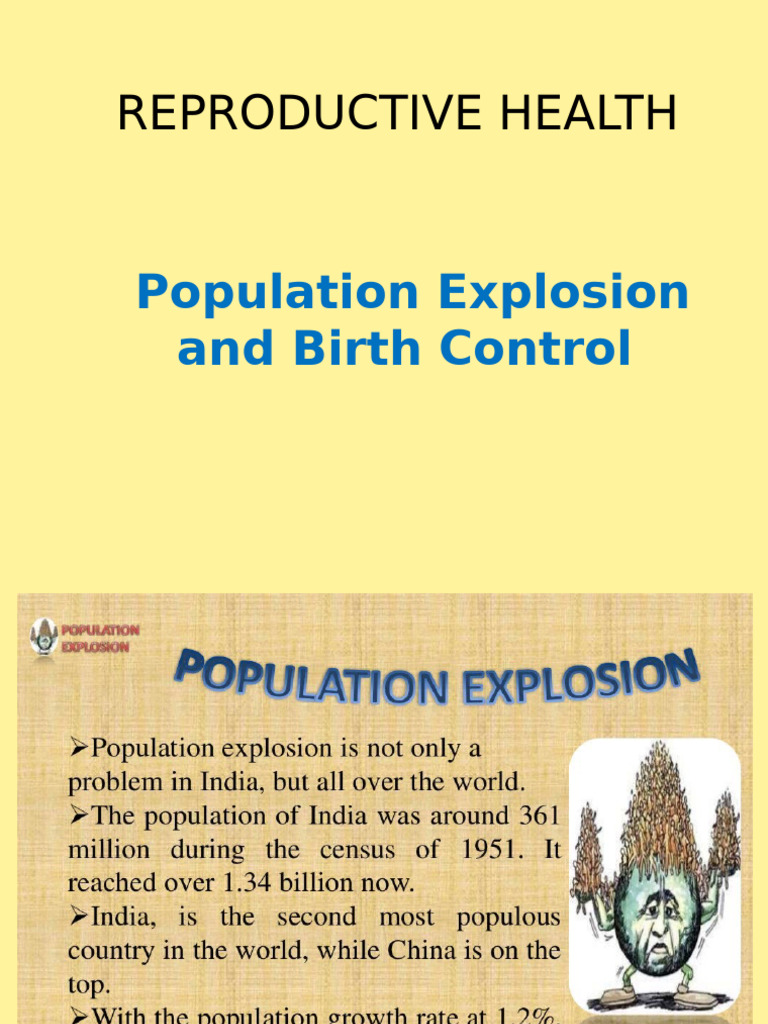Population and Birth Control | PDF