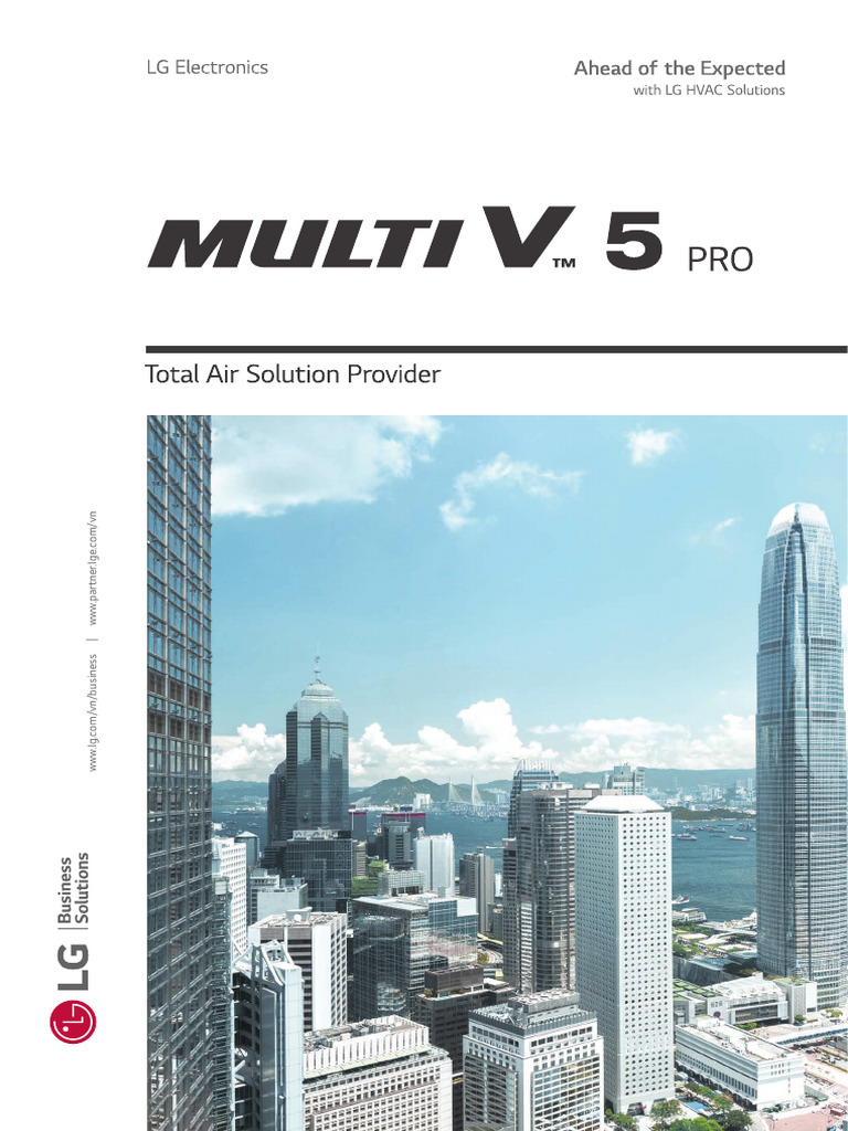 LG Multi V 5 Pro 2024 Catalog (English) | PDF
