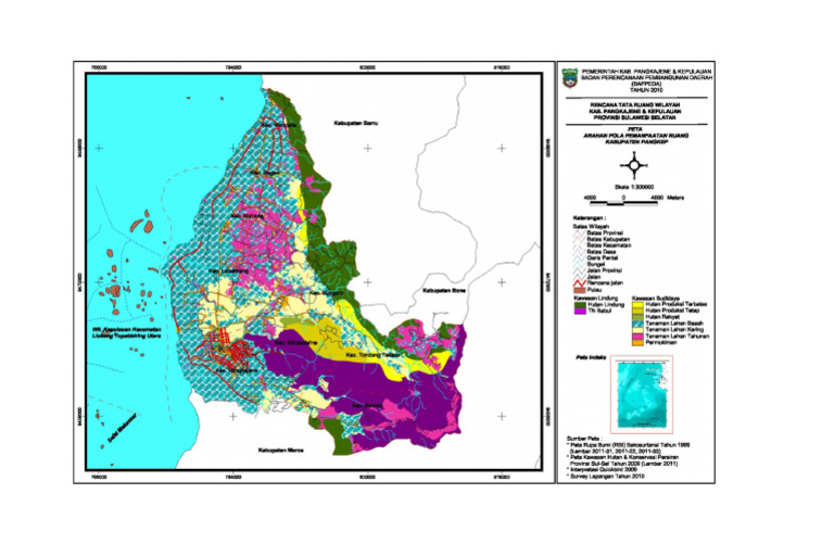 RTRW Pangkep Peta | PDF