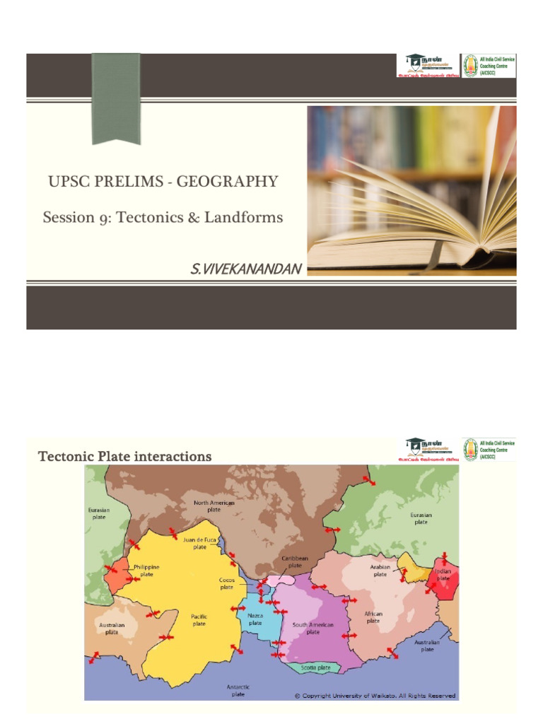 Tectonics and Landforms | PDF