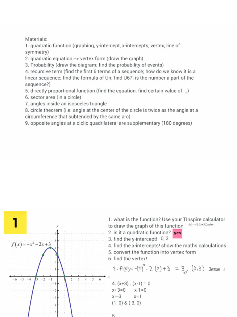 GR 10 - Semester 2 Exam Practice | PDF