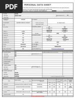 Pds Sample Fill Up | PDF | Government