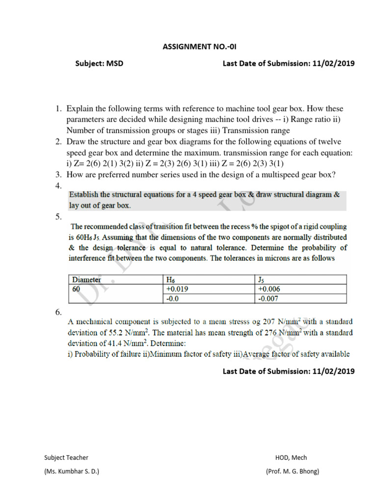 Msd New-Assignment i | PDF