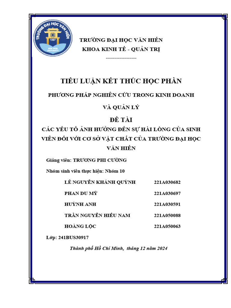 Bai Nghien Cuu Mau | PDF