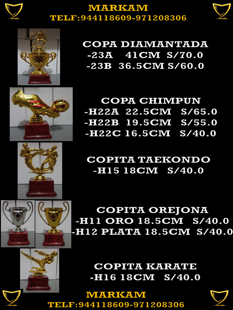 Catalogo 24-01-2025 Markam Copas | PDF