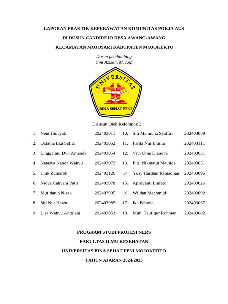 Proposal Sosialisasi Perilaku Hidup Bersih Dan Sehat Melalui Lomba ...