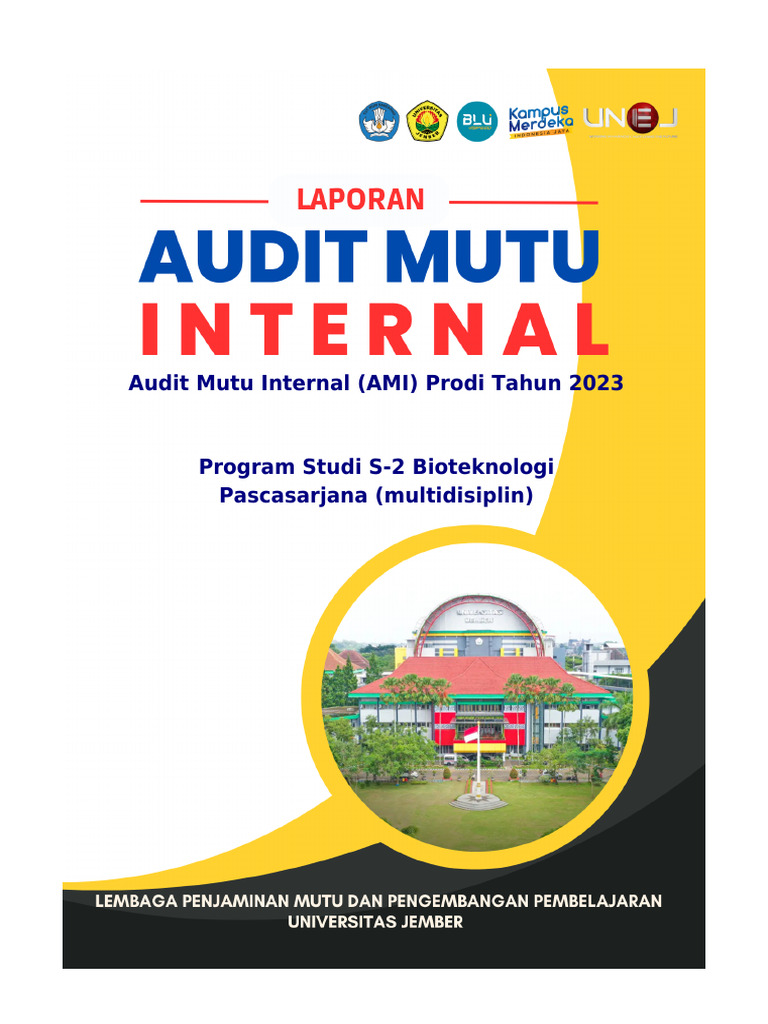 Laporan Audit Mutu Internal 2023 | PDF